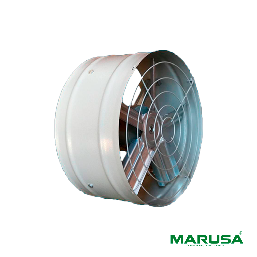 Exaustor Axial Semi Industrial 50cm Alta Vazão - Marusa Ventilação